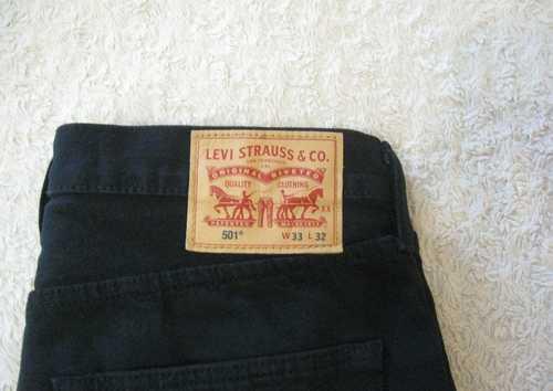 Новые Levi's 501 W33 L32