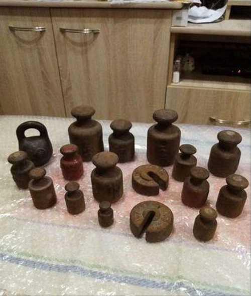 Гири от 100гр до 2кг