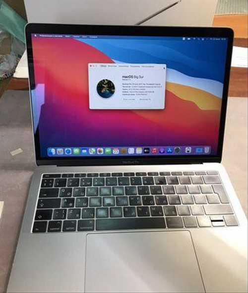 Apple MacBook Pro 13 2017 a1708 крышка матрицы