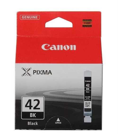 Картридж Canon CLI-42Bk черный 6384B001