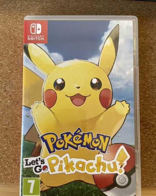 Игра для Nintendo Switch Pokmon Let’s Go Pikachu