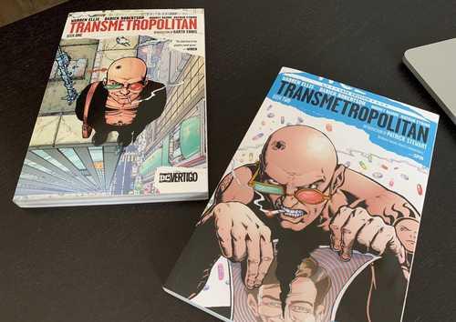 Комикс Transmetropolitan Book 1-2 Warren Ellis