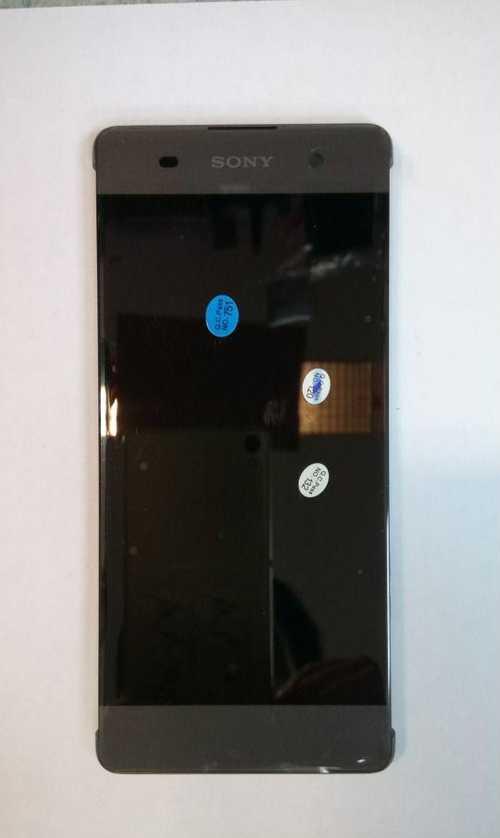 Дисплей Sony Xperia XA F3111 F3112 черный/серый