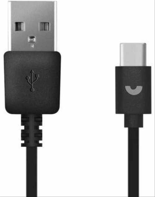 Кабель ansty ST-003 USB Type-C черный 1 м. 3 A