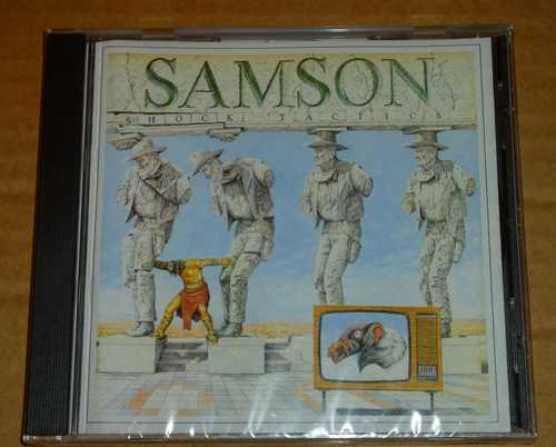 Iron Maiden Samson Shock tactics (UK 2000 NEW)