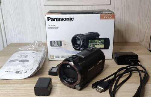 Новая видеокамера Panasonic HC-V770