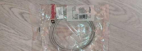 Патч-корд RJ45 U/UTP категория 5e PVC 2 м серый Le