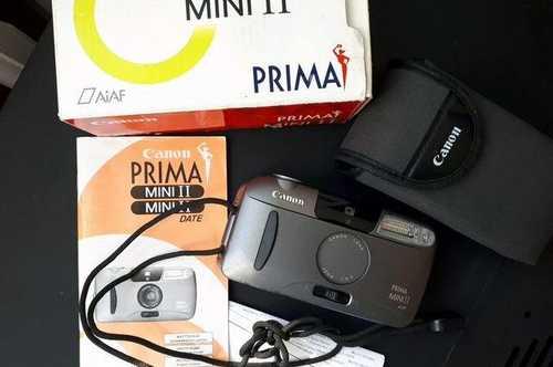 Canon prima Mini II. Canon prima Mini Date Camera.