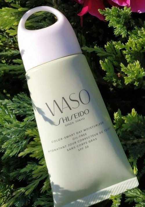 Shiseido smart. Shiseido Waso смарт-крем. Shiseido Waso тональный крем. Shiseido Waso koshirice Tinted spot treatment свотчи.