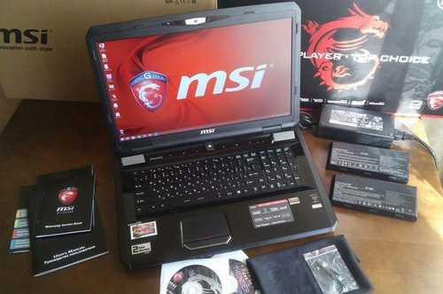 MSI GT70 2QD-2456RU Dominator в отличном состоянии