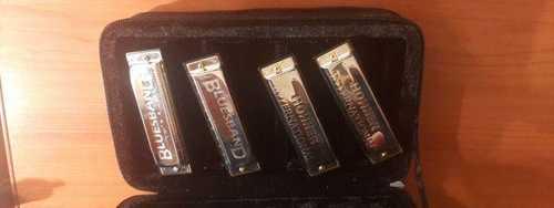 Hohner Blues Harmonica Set new