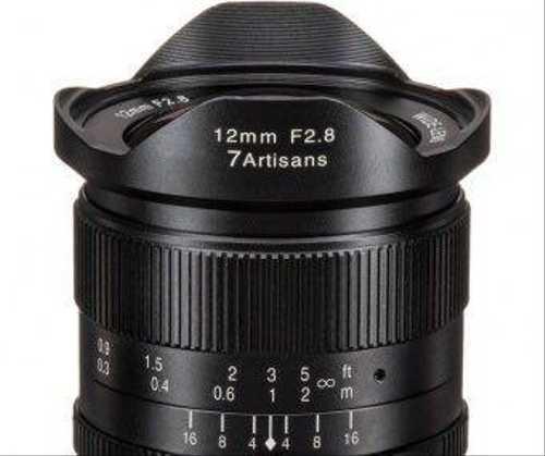 Объектив 7artisans 12mm f/2.8 Canon EOS-M