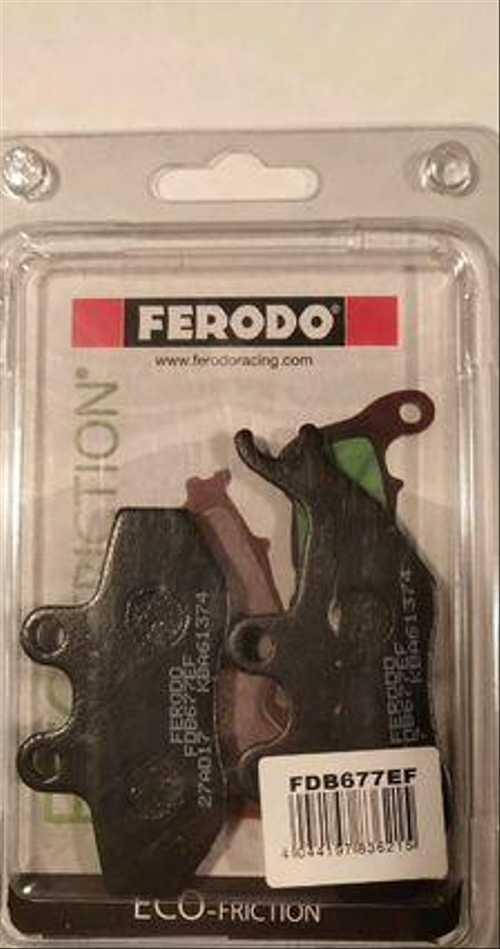 Тормозные колодки ferodo moto FDB677EF