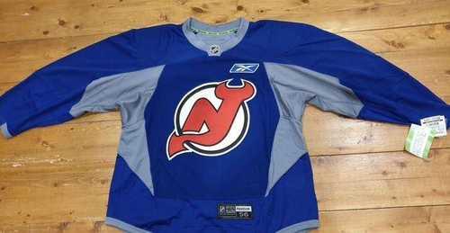 Джерси хоккейное Reebok prostock New Jersey, синий
