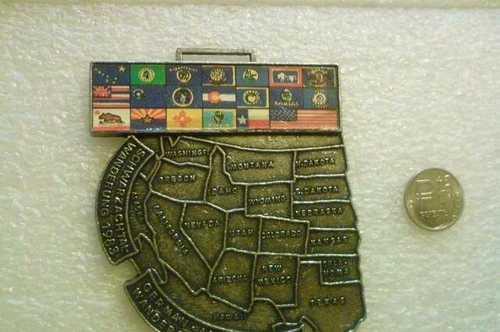 Памятная медаль немецко-американского клуба 1983