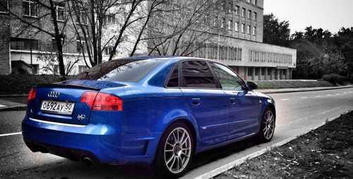 Лип - спойлер для Audi A4 B7 / Ауди А4 В7