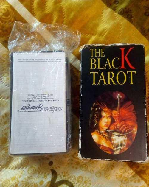 Карты гадальные "The Black Tarot" с иллюстрациями