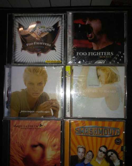 CD Foo Fighters Jessica Simpson Madonna Shangri