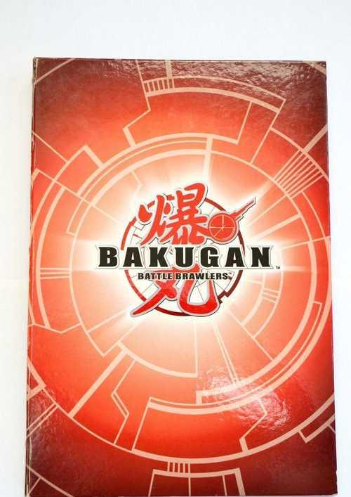Альбом с карточками "bakugan"