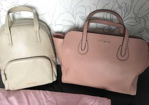 Новые брендовые рюкзак и сумка Coccinelle. Италия