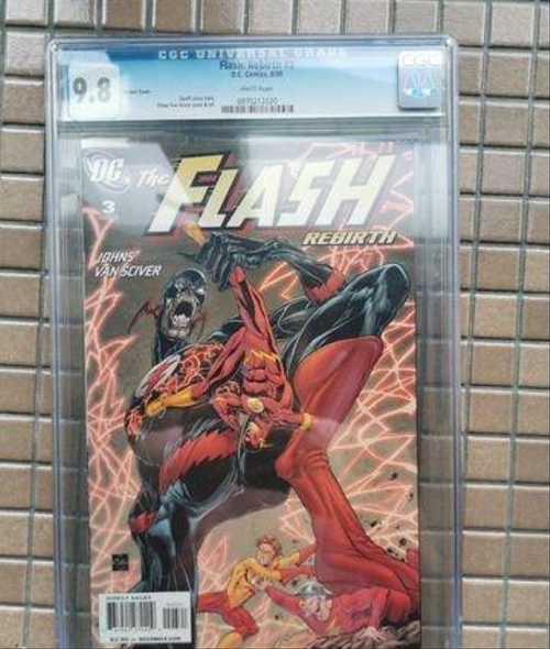 Комикс Flash: Rebirth #3, оценен в Америке компани