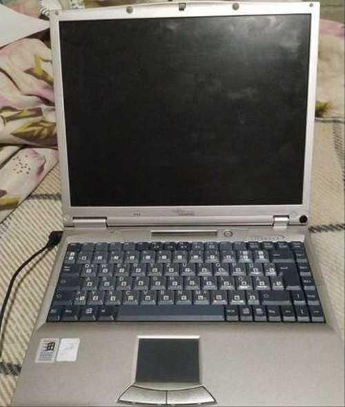 Ретро ноутбук fujitsu LifeBook E-6550