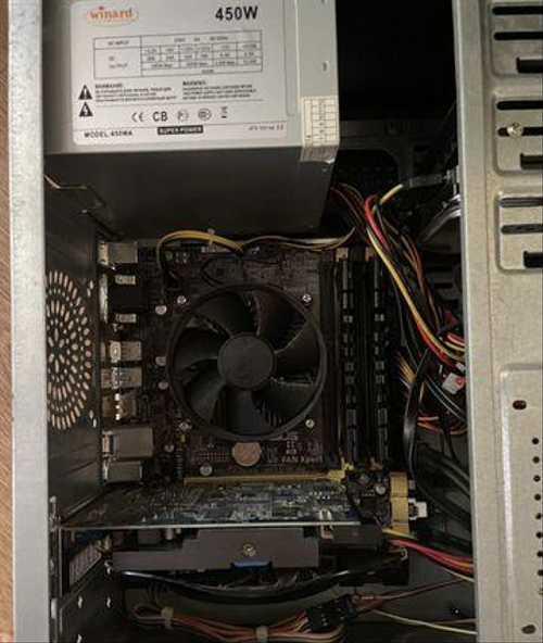 Пк Cистемный блок i3/8GB/GTX650/SSD256/HDD800