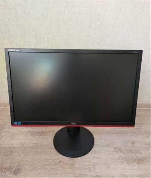 Монитор игровой AOC Gaming G2460PF 24" черный/крас