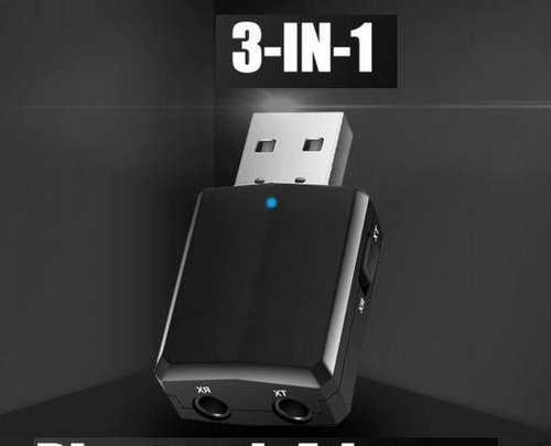 USB Bluetooth 5,0 передатчик приемник 3 в 1