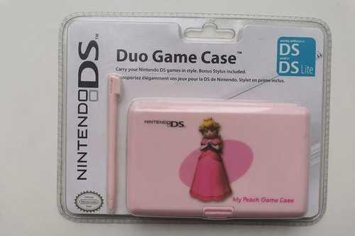 Nintendo ds. Duo Game case. Princess Peach