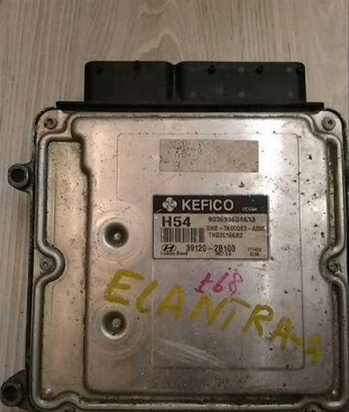 Блок управления двигателем Элантра HD, Сид