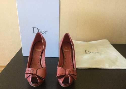 Новые туфли Dior