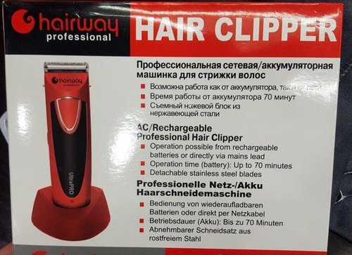 Машинка для стрижки волос hairway ultra pro d 010