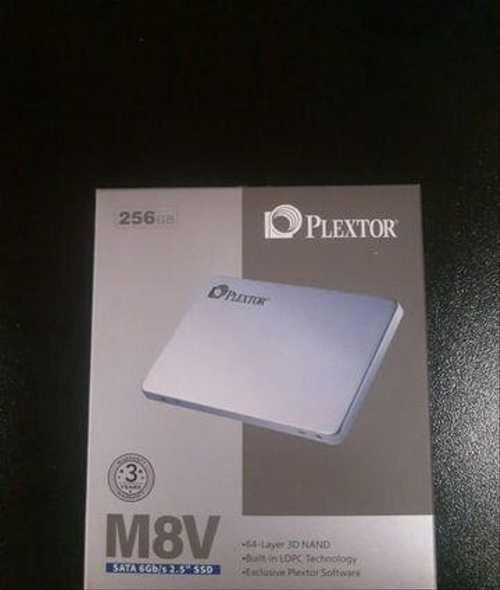 SSD накопитель plextor M8VC PX-256M8VC 256гб, 2.5"
