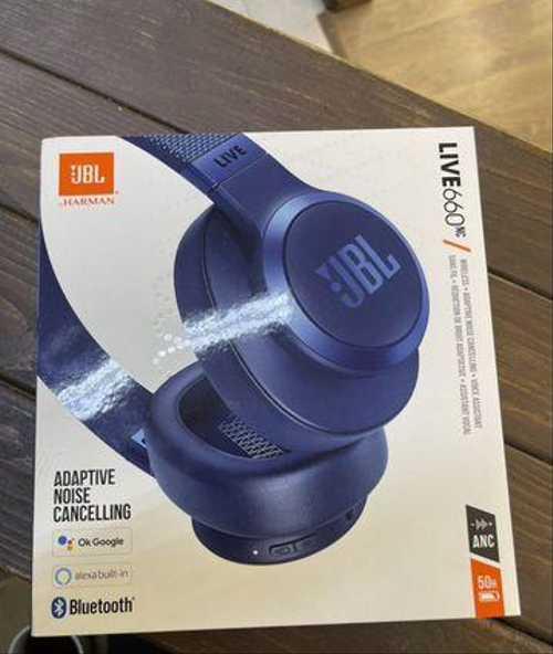 Беспроводные наушники jbl live660ns