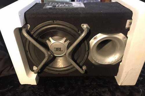 Сабвуфер JBL GT5-1204BR и усилитель GTO 752