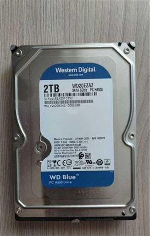 HDD Western Digital 2tb на гарантии