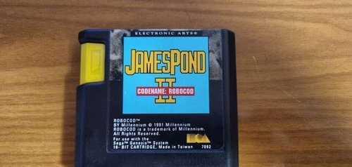 James Pond 2 - Sega genesis игра оригинал