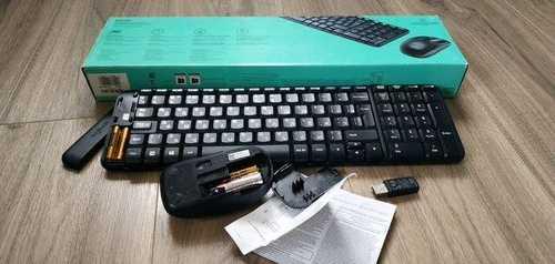 Продам б/п клавиатуру и мышь Logitech MK220