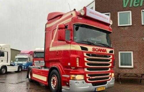 Разбираю Скания Р (Scania R)