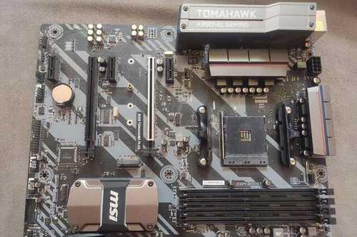 Материнская плата MSI B350 Tomahawk plus AM4