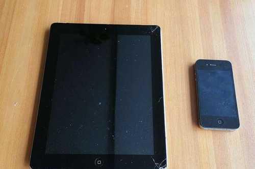iPad 2 64 gb и iPhone 4s
