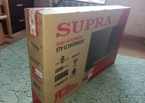 Смарт,Led,Wi fi,тв 100 см, Supra lc 39st0085.Новый