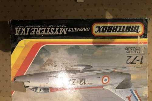 Сборная модель самолета 1:72 mystere IV.A dassault