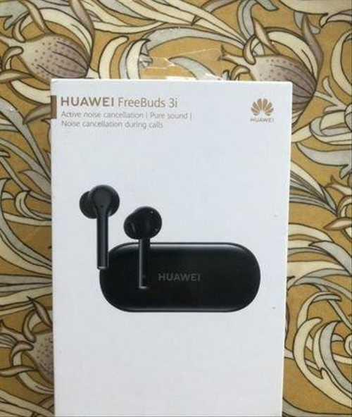 Коробка от беспроводных наушников Huawei FreeBuds3