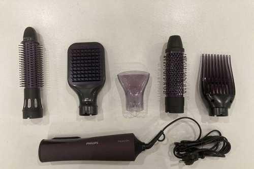 Фен-щетка для волос Philips HP 8656, фиолетовый