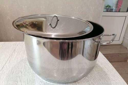 Бак кастрюля из нержавейки 50л 40л