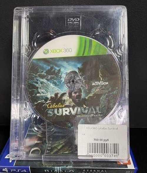 Xbox 360 Cabelas Survival Shadow of Katmai б/у