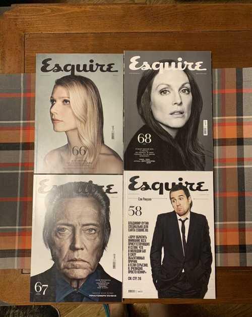 Коллекция журналов Esquire