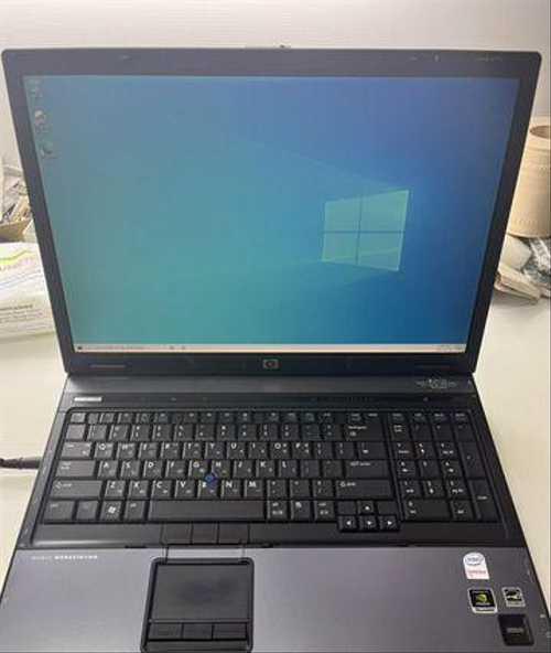 Hp compaq 8710w ноутбук
